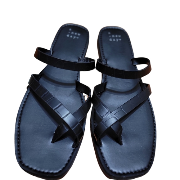 a new day | Shoes | New Felicity Cross Strap Sandals A New Day Instep ...